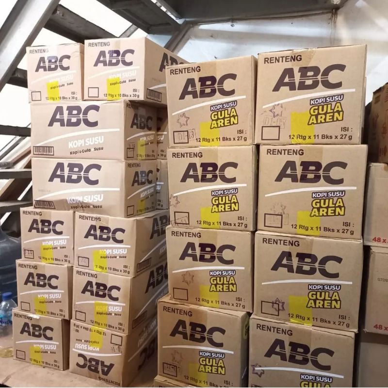 Jual Kopi ABC SUSU, ABC GULA AREN, ABC QAHWA (Per Dus) FREE GELAS ...