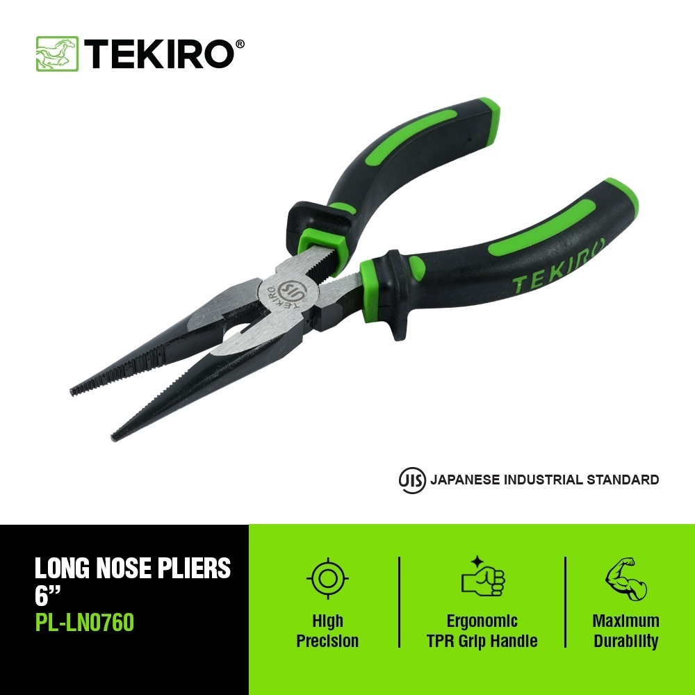 Jual TEKIRO Tang Lancip 4,5" / 6" / 8" / Tang Lancip Tekiro / Long Nose ...