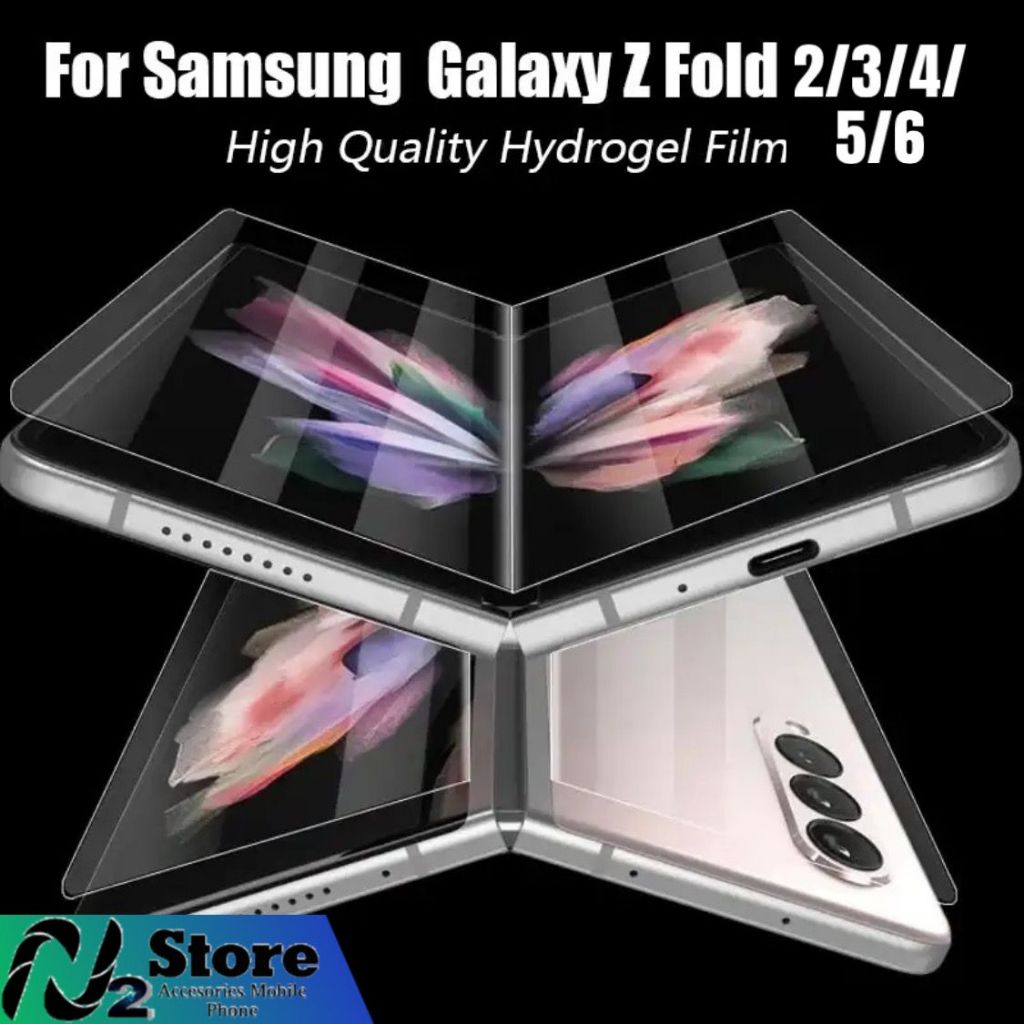 Jual Samsung Galaxy Z Fold 2 | 3 | 4 | 5 | 6 5G Hydrogel Full Clear ...
