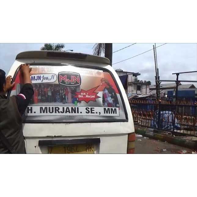 Jual Stiker OneWay Angkot / sticker Oneway Vision - Stiker tembus ...