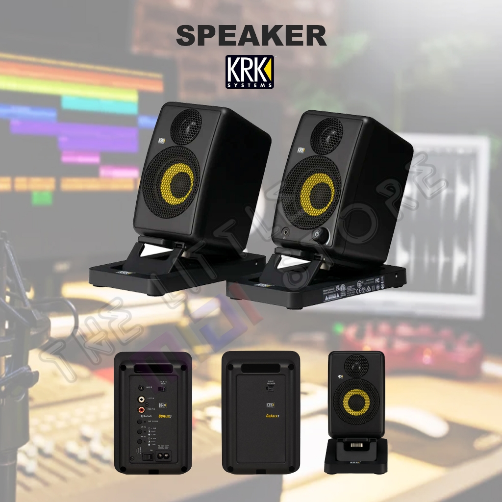 Jual KRK GO Aux 3 Speaker Monitor 3" Aktif With Bluetooth Original 53 Speaker Mini Portable ...
