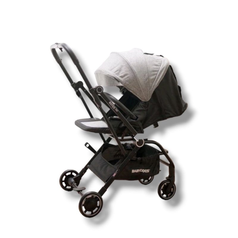 Jual Nadio’s SEWA - Stroller Babydoes Rotex 360°- Grey (Jabodetabek ...