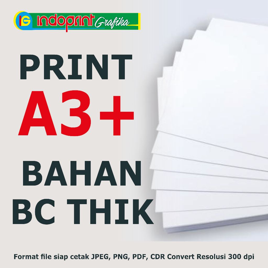 Jual cetak kertas bc thick | Shopee Indonesia
