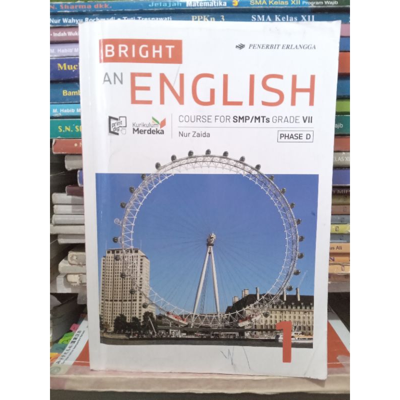 Jual Bright an English Kelas VII / 7 / 1 SMP Kurikulum Merdeka | Shopee Indonesia