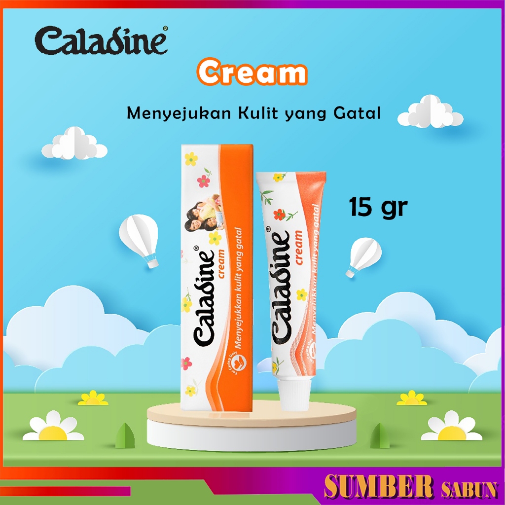 Jual Caladine Cream 15gr Untuk Membantu Mengatasi Gatal Akibat Gigitan ...