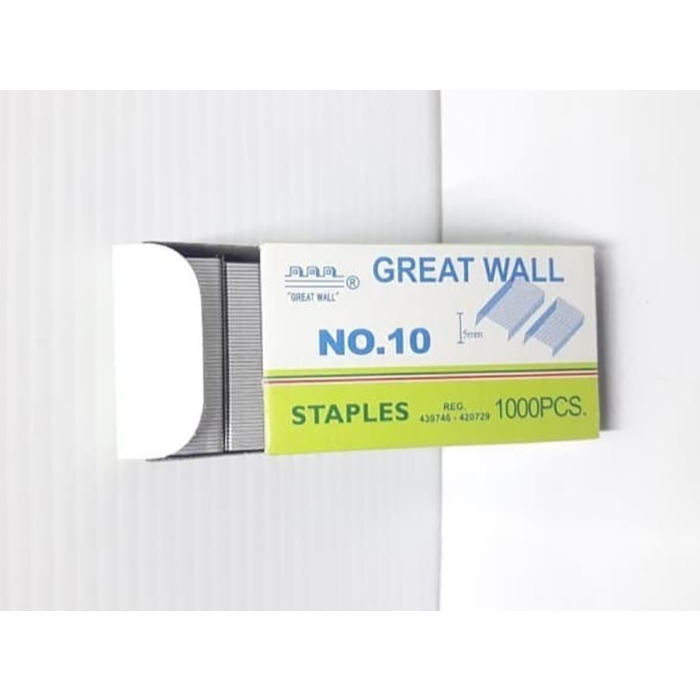 Jual Isi Staples Great Wall HD 10 / GW 10 / Isi Stapler Steples Great ...