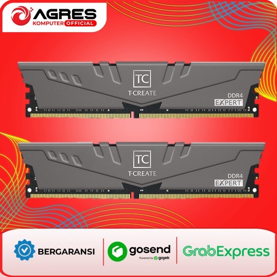 Jual TEAM T-CREATE EXPERT RAM LONGDIMM DDR4 16GB (8GBX2) 3200MHZ GRAY ...