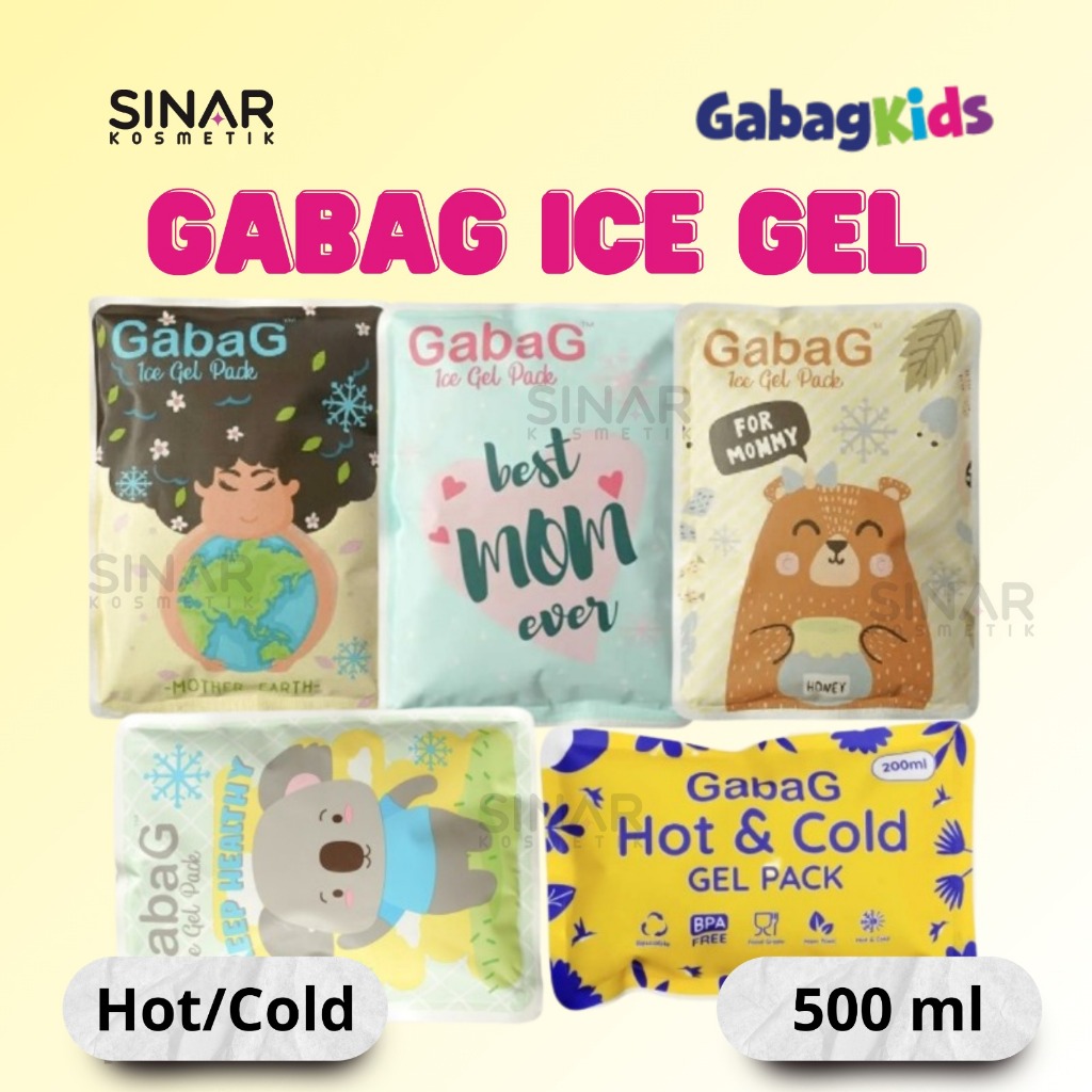 Jual GabaG Ice Gel Pack 500gr / 200gr - Ice Gel Pack / Hot Gel Pack ...