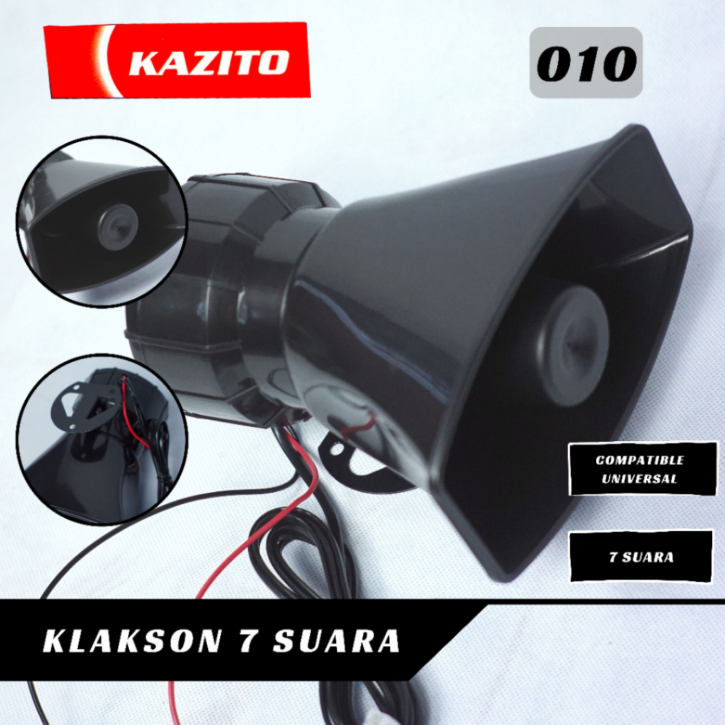 Jual Klakson Sirine Toa Terompet 7 Suara Ada Suara Ambulan!12 Volt ...