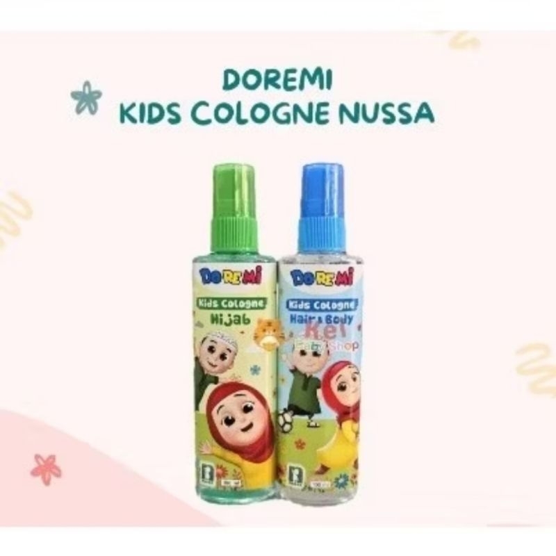 Jual Doremi Kids Nussa Spray Cologne 100ml Parfum Anak | Shopee Indonesia