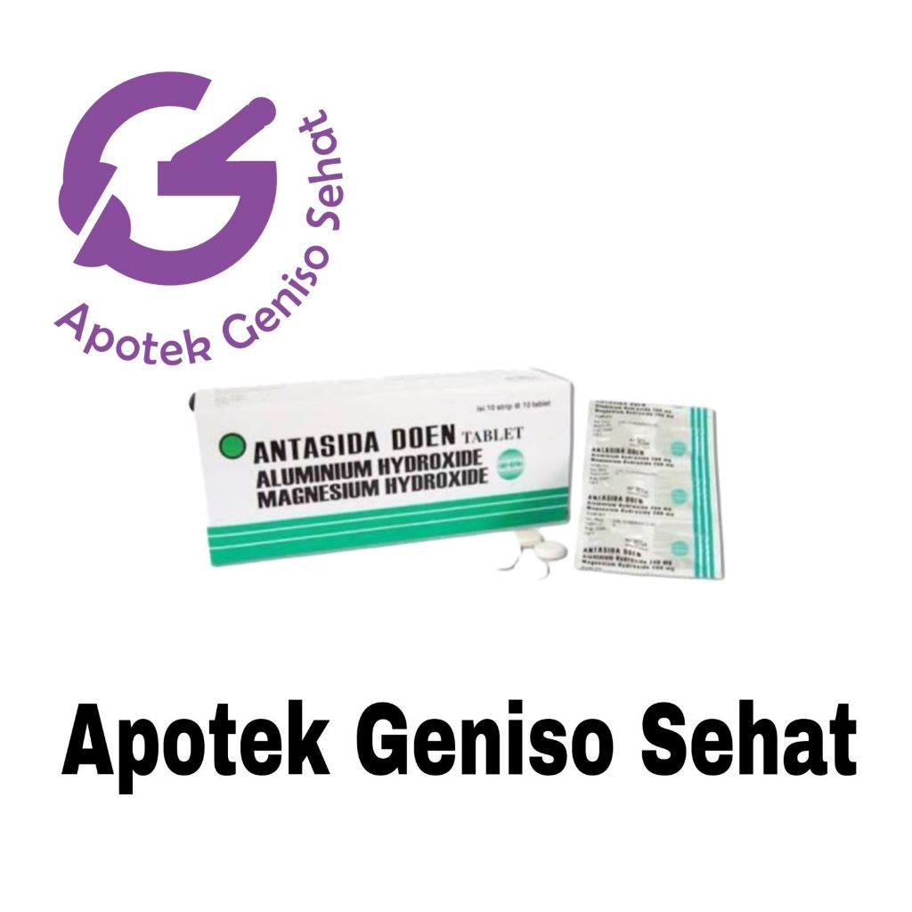 Jual Antasida doen erela tablet | obat maag (harga per strip) | Shopee ...