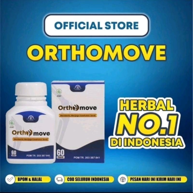 Jual Orthomove Asli Original Obat Herbal Efektif Atasi Nyeri Sendi Asam ...