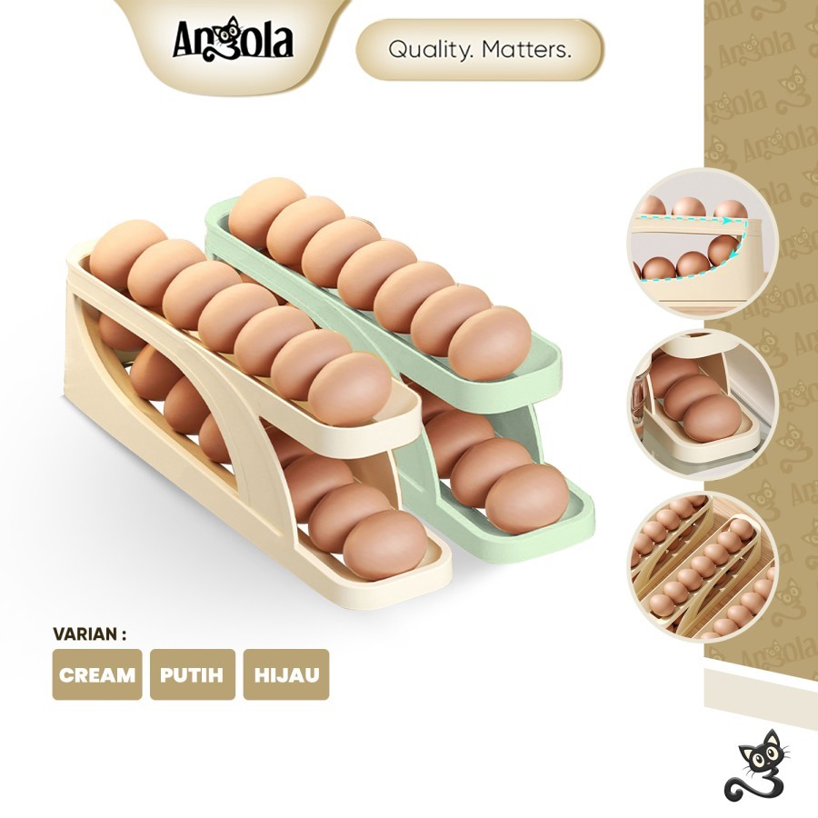 Jual Angola Tempat Telur Ayam E12 Tempat Telor Otomatis isi 15 / Egg ...