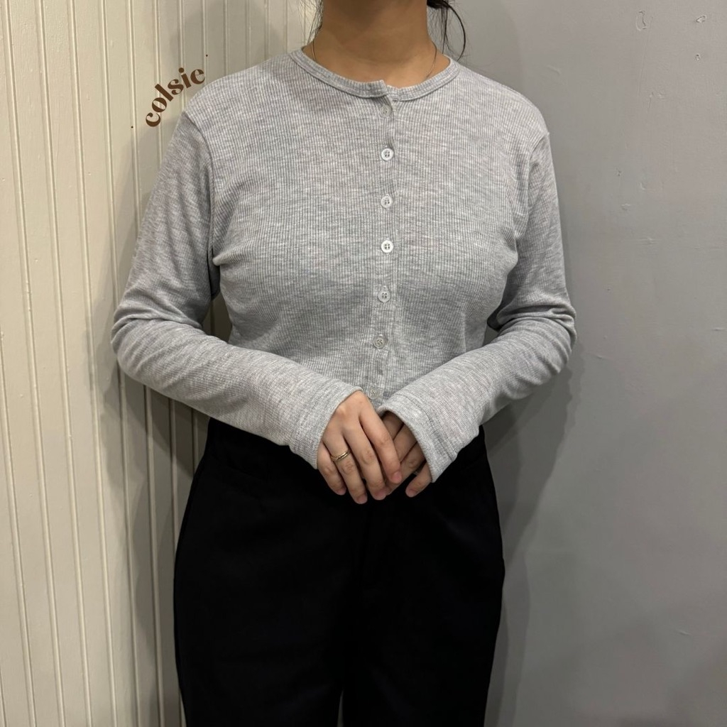 Jual COLSIE - VIRLY TOP - Atasan Knit Wanita Korean Top Baju Knit ...