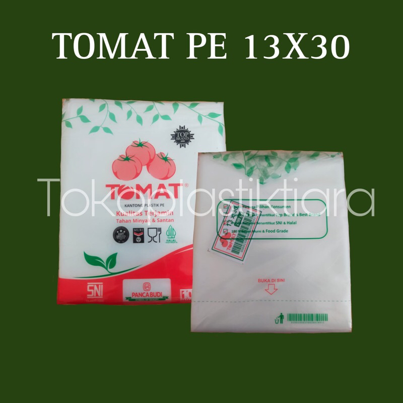 Jual Plastik Tomat 1kg 13x30 PE [4pack] | Shopee Indonesia