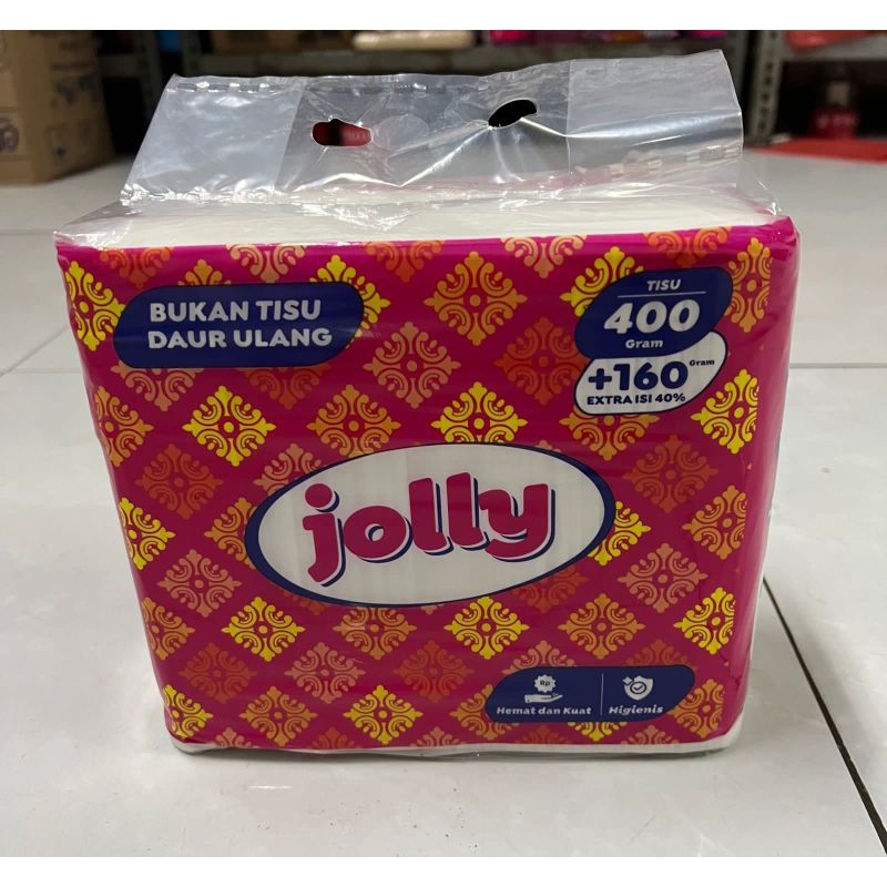 Jual Tissue jolly 400 gram + 160 gram | Shopee Indonesia
