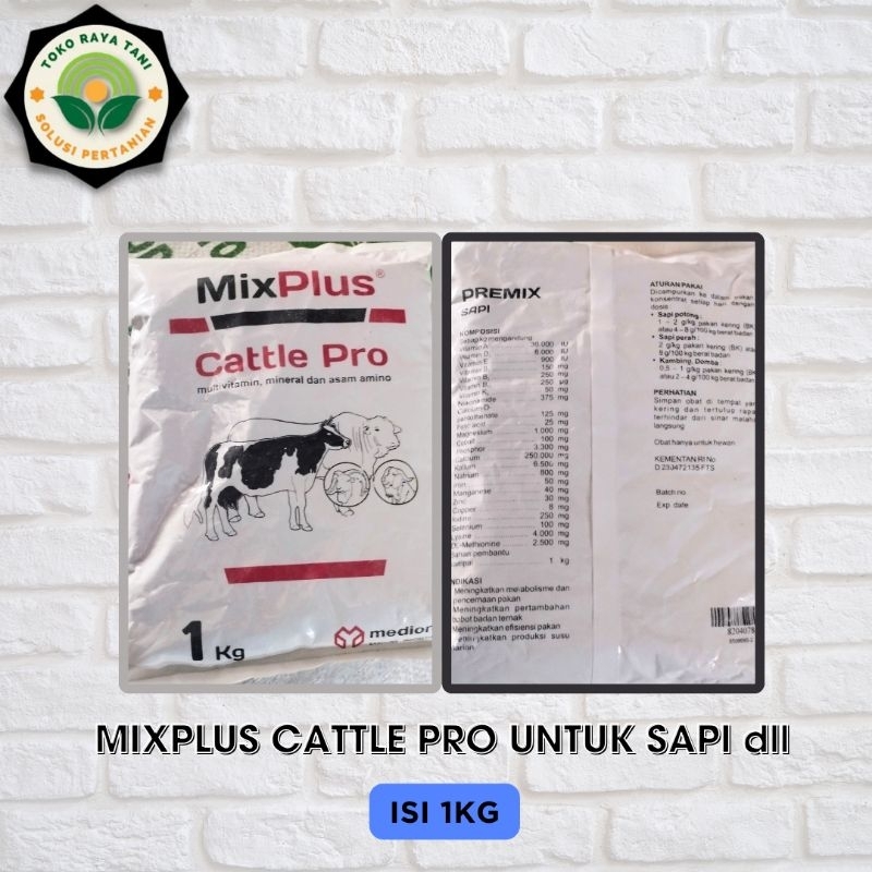 Jual Jual CattlePró Multivitamin mineral dan asam amino untuk Sapi ...