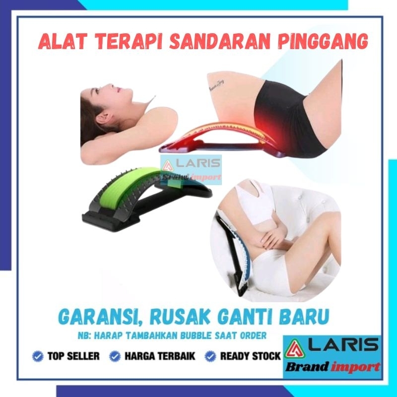 Jual Alat Terapi Sandaran Pinggang dan Sakit Punggung Lumbar Back Stretching alat terapi ...