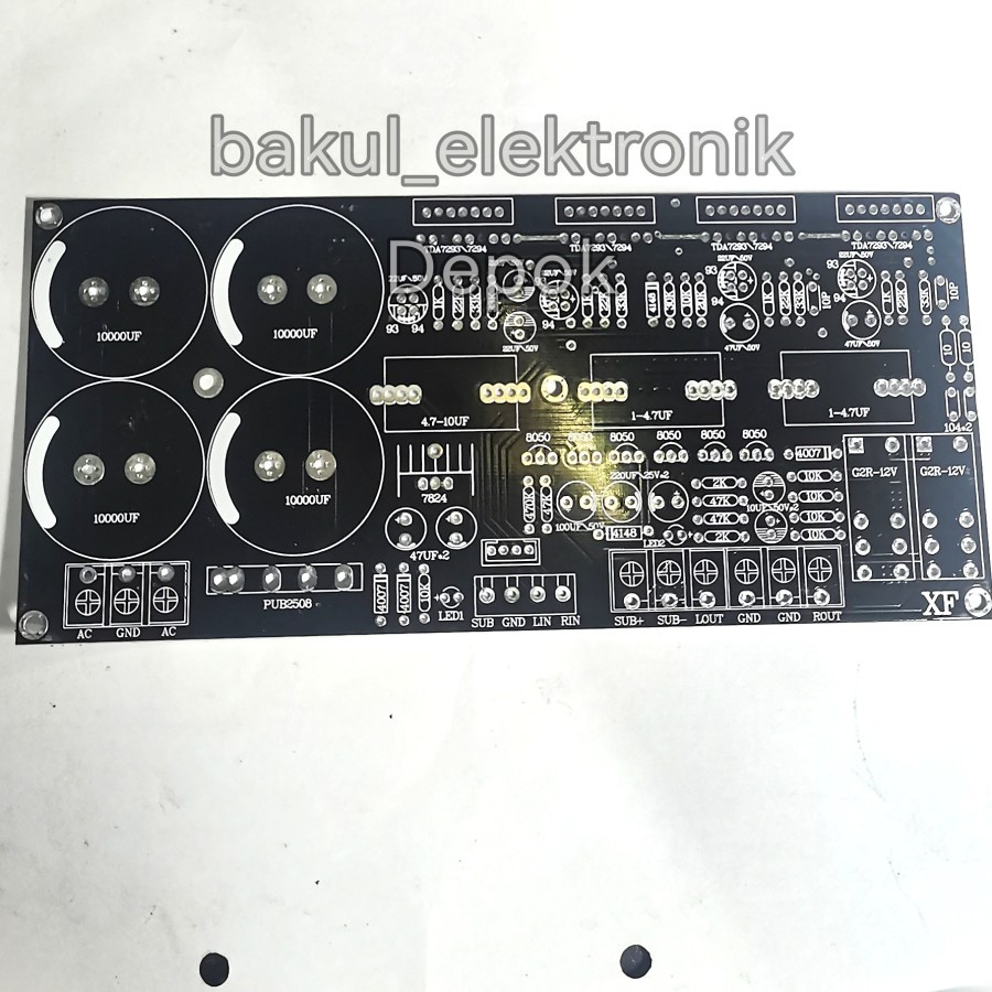 Jual PCB AMPLIFIER tda7293 tda7294 2.1 stereo + BTL | Shopee Indonesia