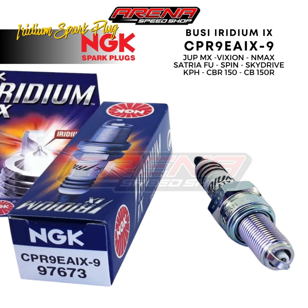 Jual NGK Iridium IX CPR9EAIX-9 Busi Honda Vario CBR Beat Scoopy Supra GTR Sonic | Shopee Indonesia
