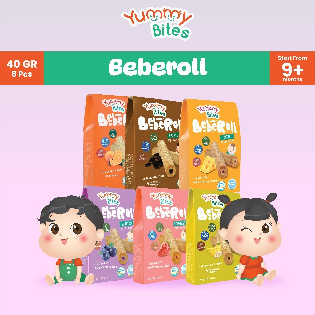 Jual Yummy Bites BebeRoll - Snack Bayi | Shopee Indonesia