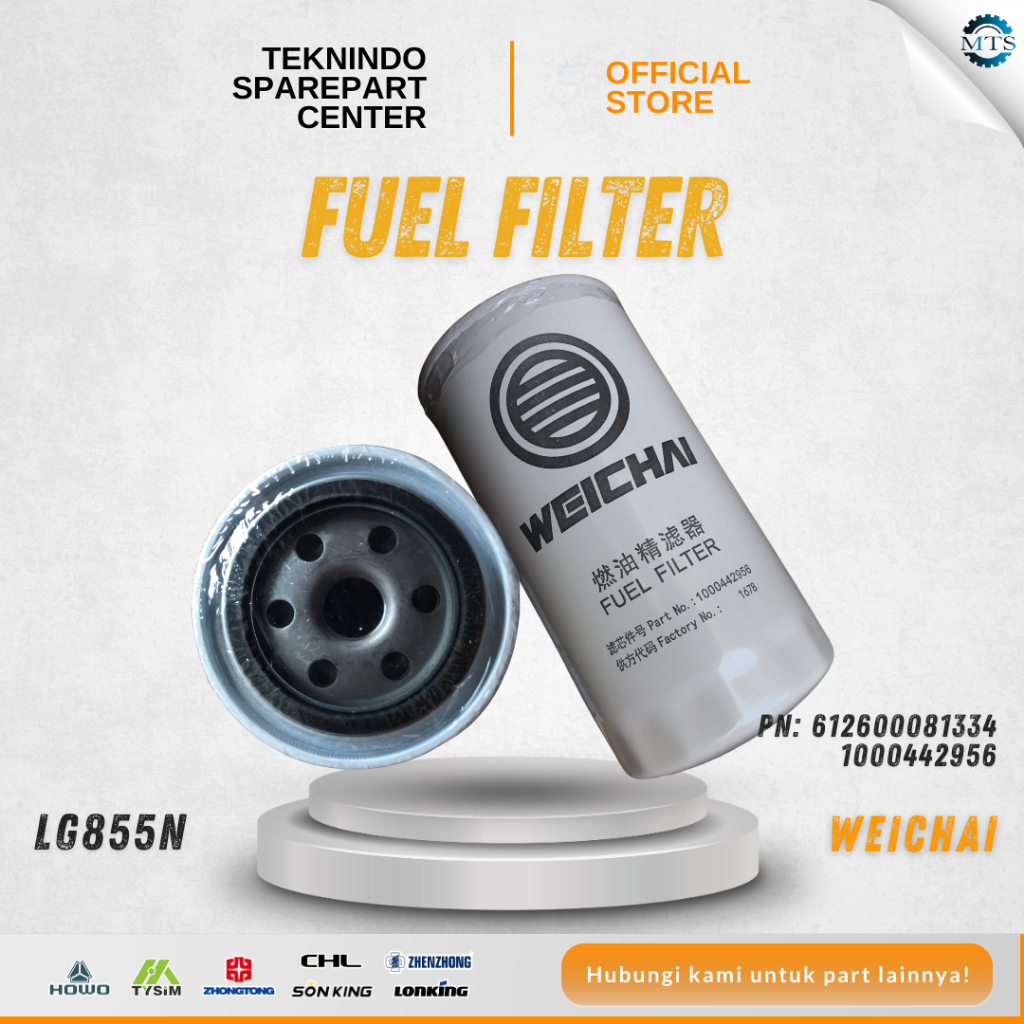 Jual WEICHAI Engine oil filter element | Type Model: Lonking LG855N | P ...