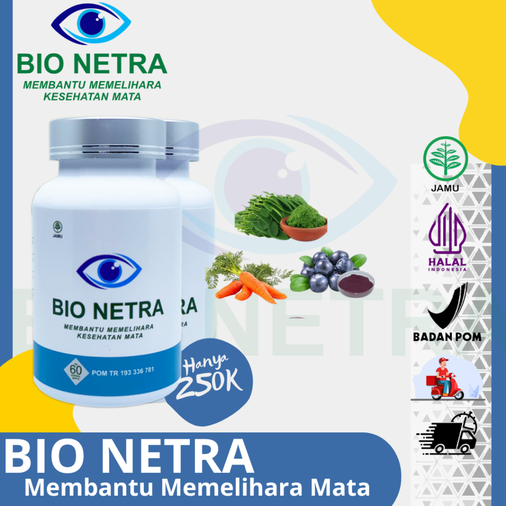 Jual Bio Netra Herbal Mata Minus 100% Original BPOM | Shopee Indonesia