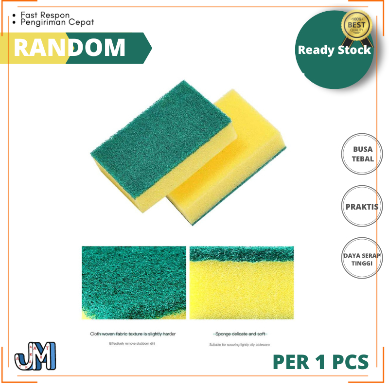 Jual Spons Cuci Piring Serbaguna Sponge Sabut Jaring Alat Dishwashing ...