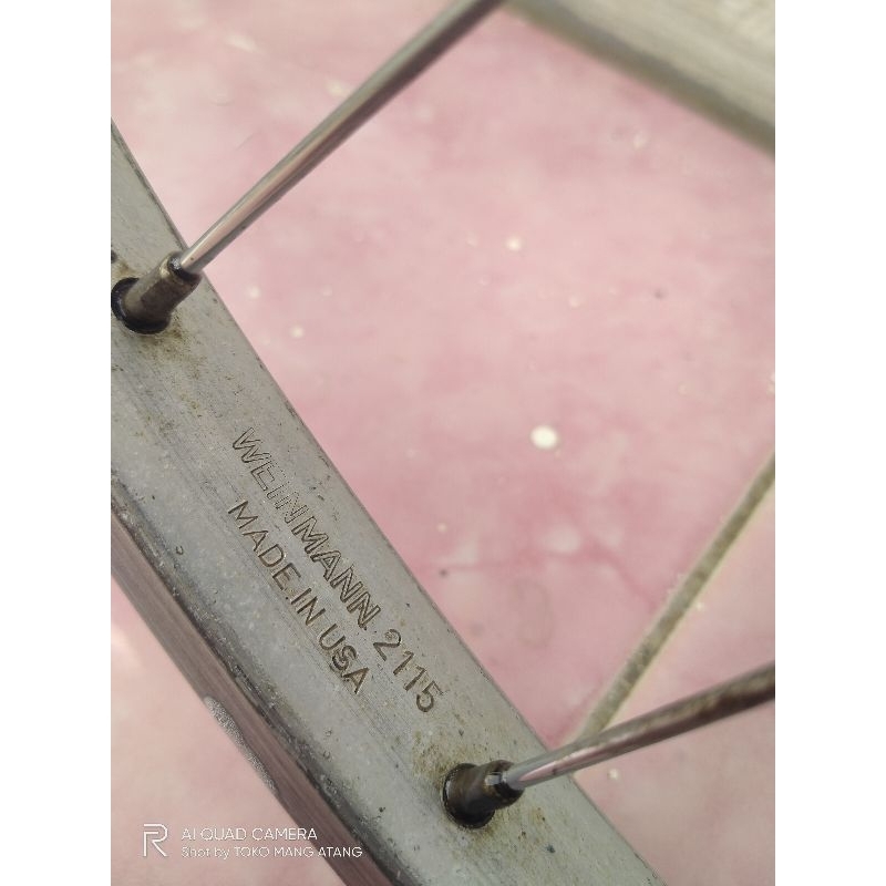 Jual velg sepeda balap jadul 27 WEINMANN 2115 USA Belakang Saja murah ...