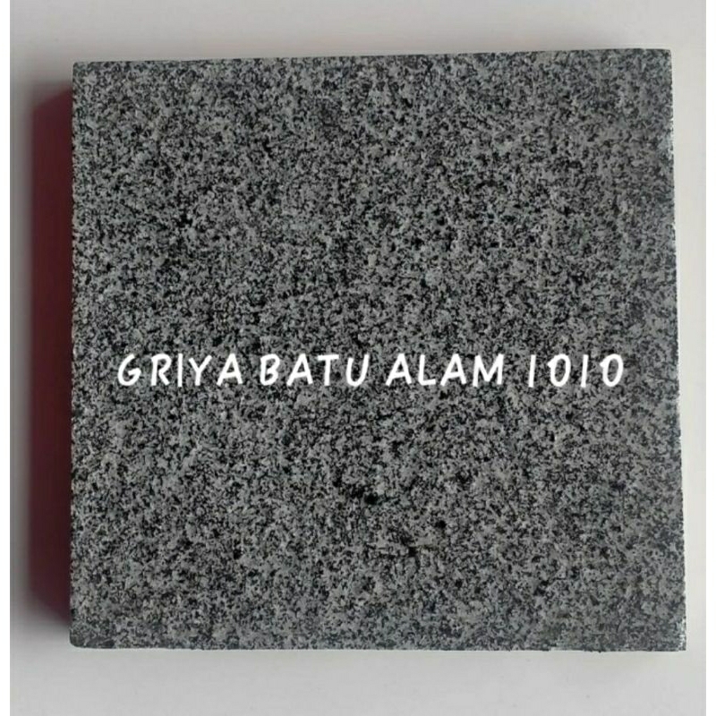 Jual BATU ALAM BASALTO BINTIK HITAM 30x30 Cm | Shopee Indonesia