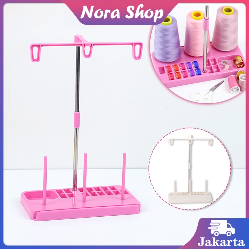 Jual Tiang Benang Mesin Jahit Portable 3 Cones Tiang Benang Dan Tempat ...