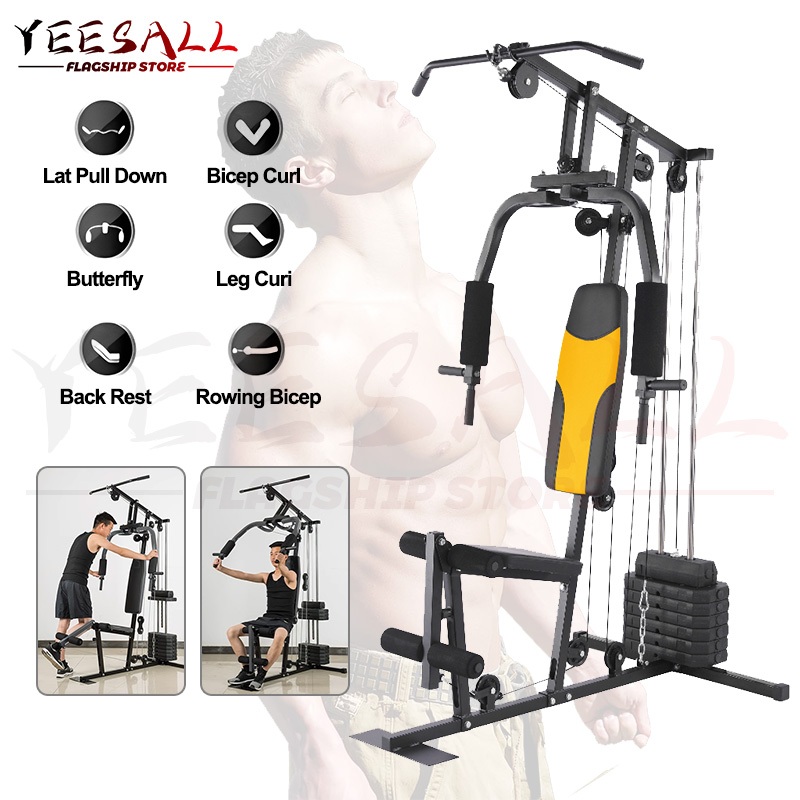 Jual Home gym/Home gym 1 Sisi Alat Olahraga Multigym Alat Fitnes Gym ...