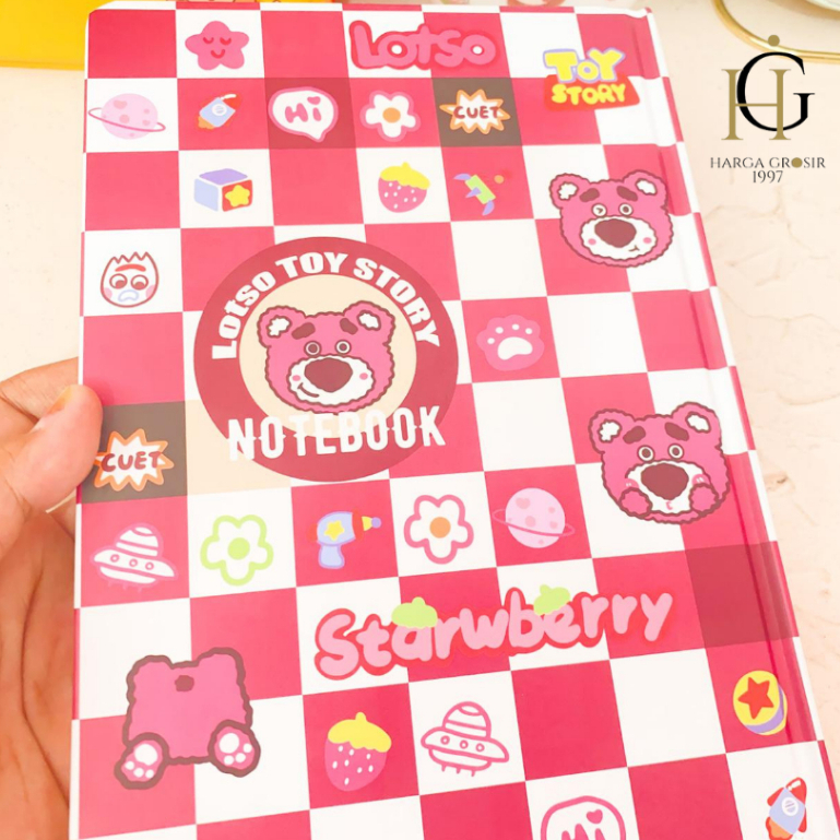 Jual BUKU LOTSO B5 HARDCOVER TERMURAH COD LUCU IMUT KADO UNIK ALAT-ALAT ...