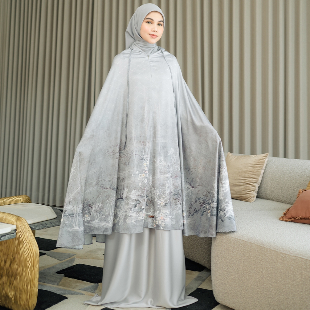 Jual Lozy Hijab - Samiya Prayer Set (Mukena Pattern Silk 2in1) | Shopee ...