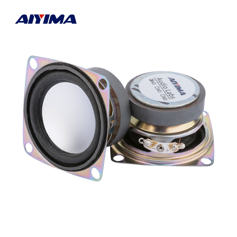 Jual AIYIMA 2Pcs 2 Inch 4Ohm 3W Full Range Speaker Mini Portable Audio Speaker Stereo Woofer ...
