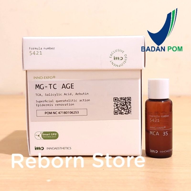 Jual EXFO Mg TC Age MCA 35 PEELING BRIGHTENING ANTI AGING | Shopee ...