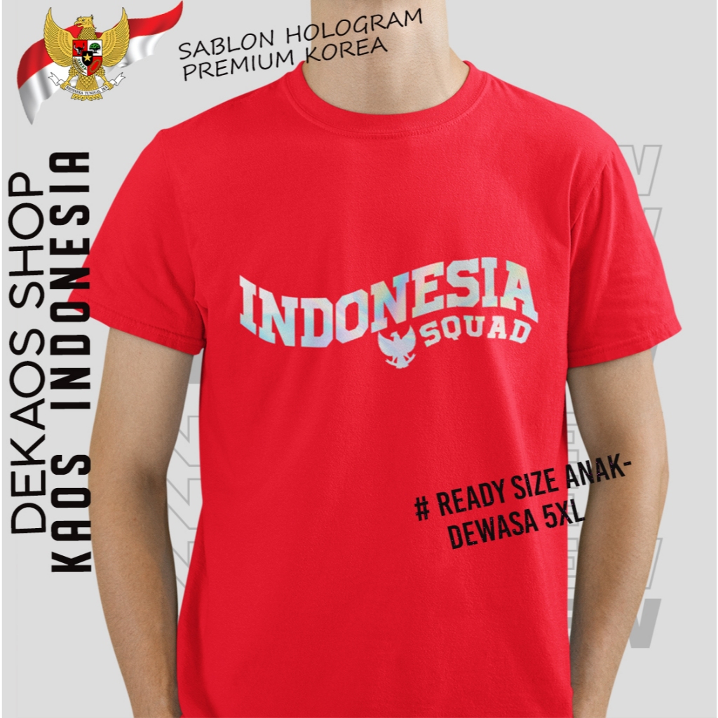 Jual KAOS MERAH PUTIH AGUSTUSAN / KAOS 17 AGUSTUS 2024 / BAJU KAOS ...