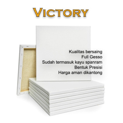 Jual Stretched Canvas 40x50 cm / KANVAS LUKIS 40X50 CM SIAP LUKIS ...