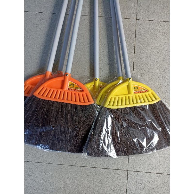 Jual Sapu Lantai Ijuk Kipas Sedang 2 Macan | Shopee Indonesia