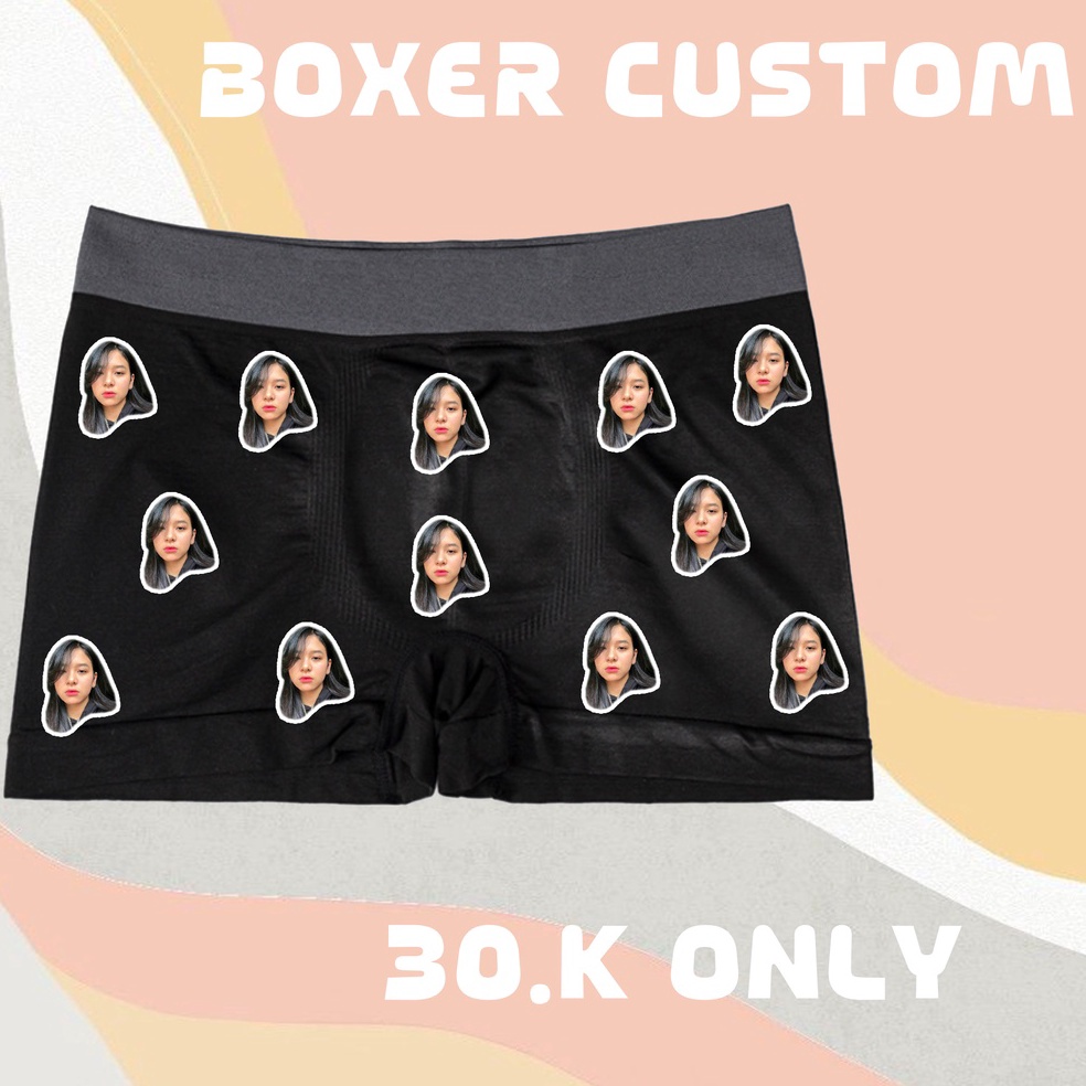 Jual KODE Y8I BOXER CUSTOM VIRAL KADO HADIAH GIFT UNIK ANTI SELINGKUH ...