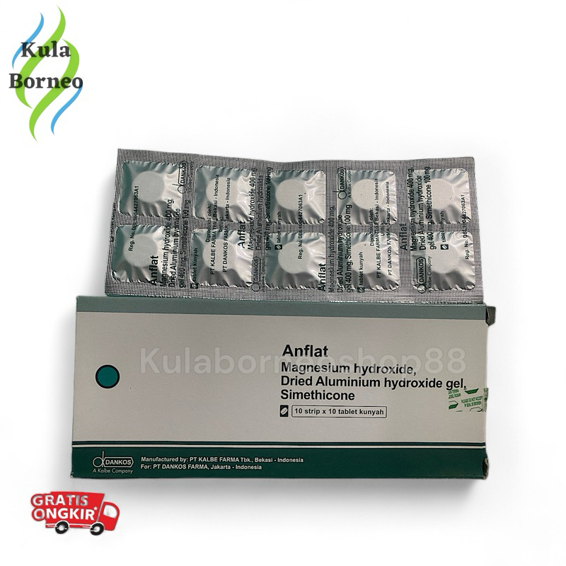 Jual Anflat 10 Tablet - Obat Maag | Shopee Indonesia
