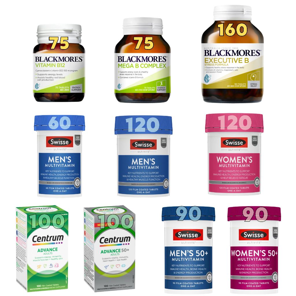 Jual Centrum Advance For Adults 50 plus 100 Advanced Adult / Swisse Men ...