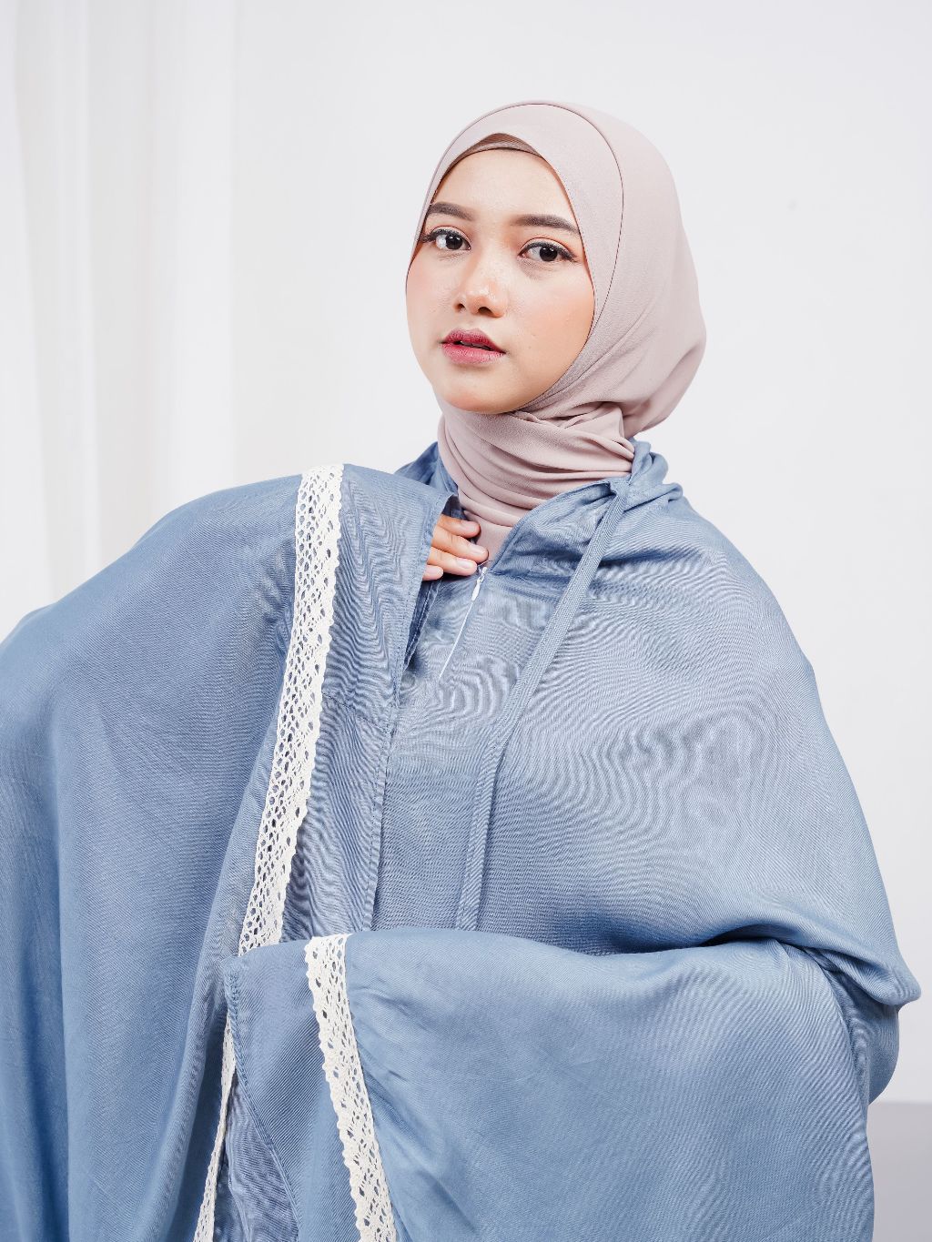 Jual Mukena Dewasa Polos Ruwaida 2in1 Jumbo Rayon Bali Renda | Shopee ...