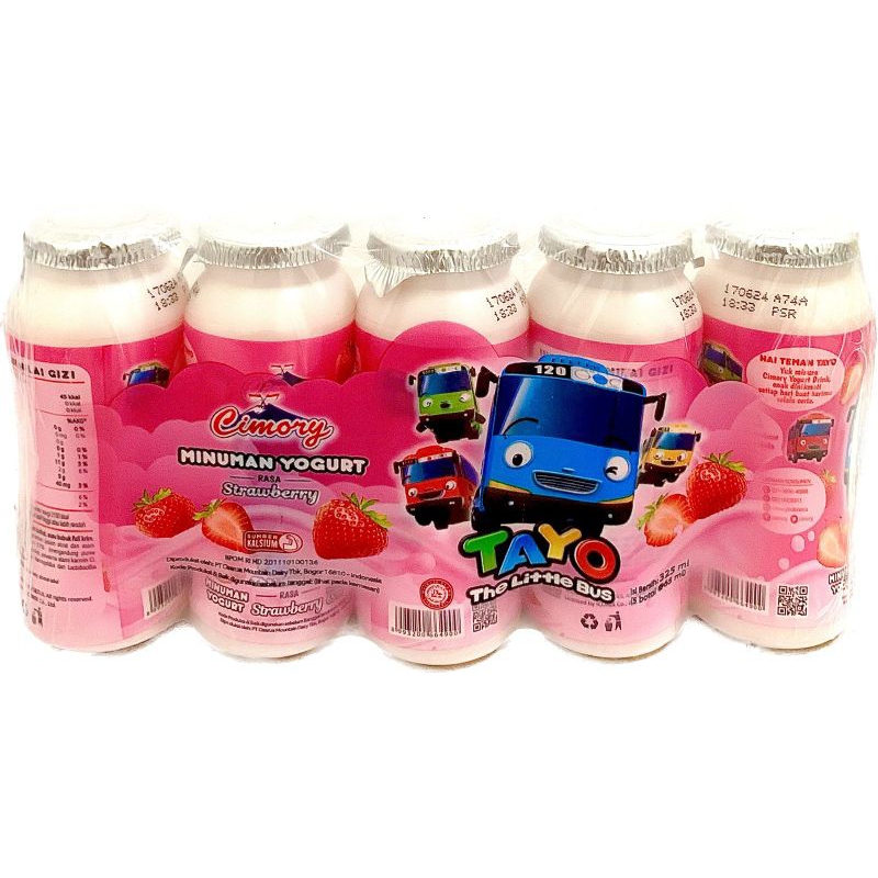 Jual Cimory Mini Yogurt Strawberry (1 banded isi 5) | Shopee Indonesia