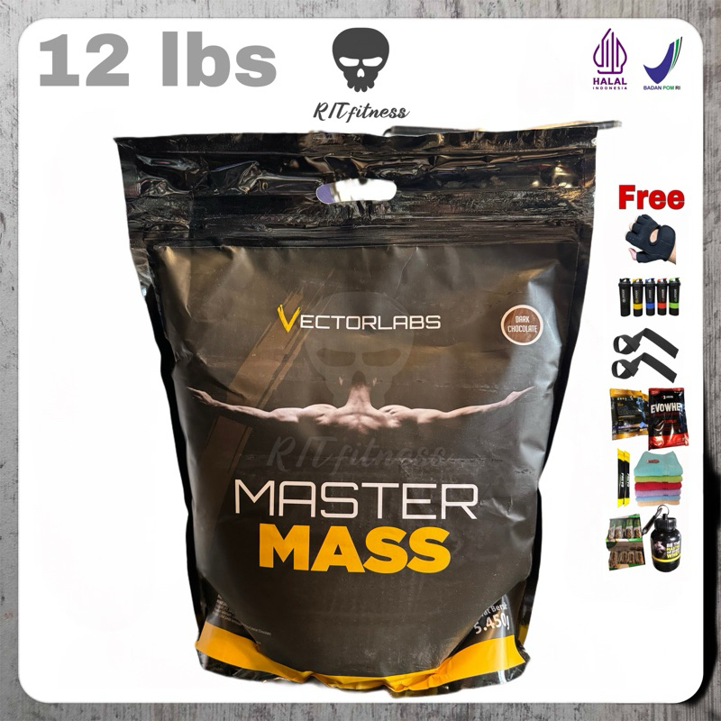 Jual Vectorlabs Master Mass 12Lbs 5,4kg Gainer | Shopee Indonesia