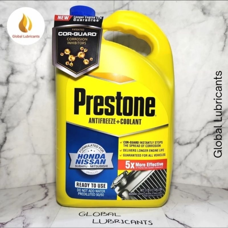 Jual Prestone COR-GUARD Antifreeze Radiator Coolant 50% 3,78L (BIRU ...