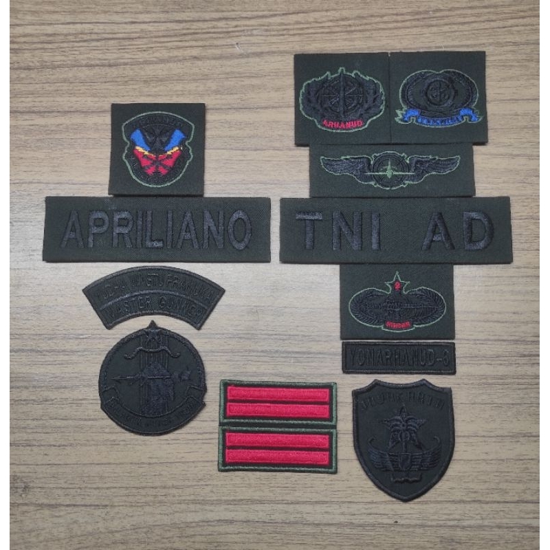 Jual PAPAN NAMA PERKERAS KAIN BORDIR TNI PERKERAS | Shopee Indonesia