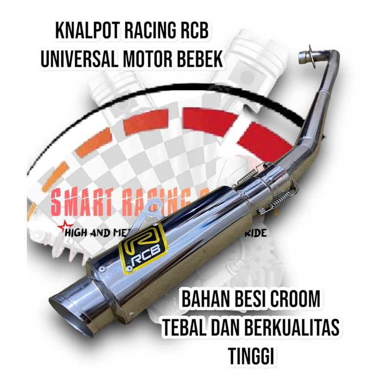 Jual KNALPOT RACING RCB UNIVERSAL MOTOR BEBEK SUPRA JUPITER SMASH ...