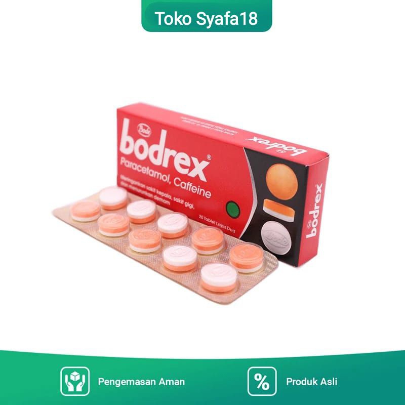 Jual Bodrex tab perbox isi 20 | Shopee Indonesia
