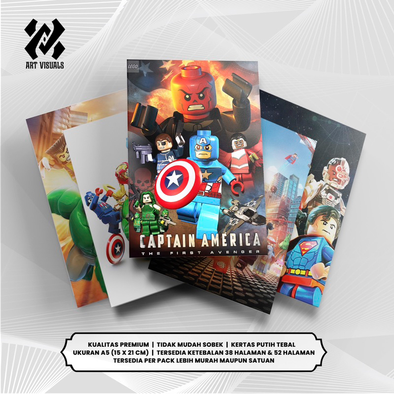 Jual Buku Tulis Custom Tema ROBLOX Terlengkap Termurah Model Bebas ...